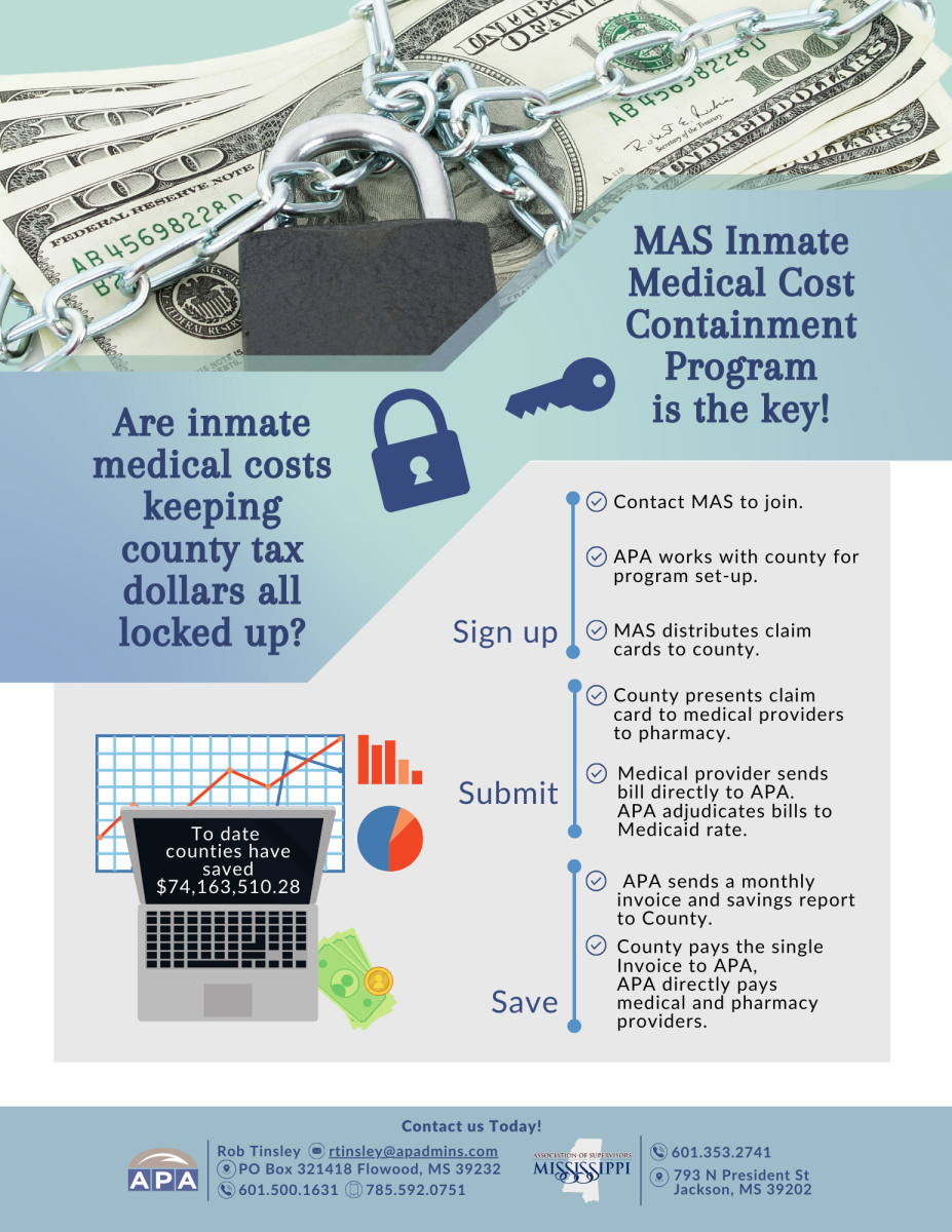 Inmate Medical/Rx Cost Containment Program | Mississippi Association of ...